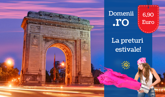 Gazduire web, inregistrare domenii, domenii .ro in Romania